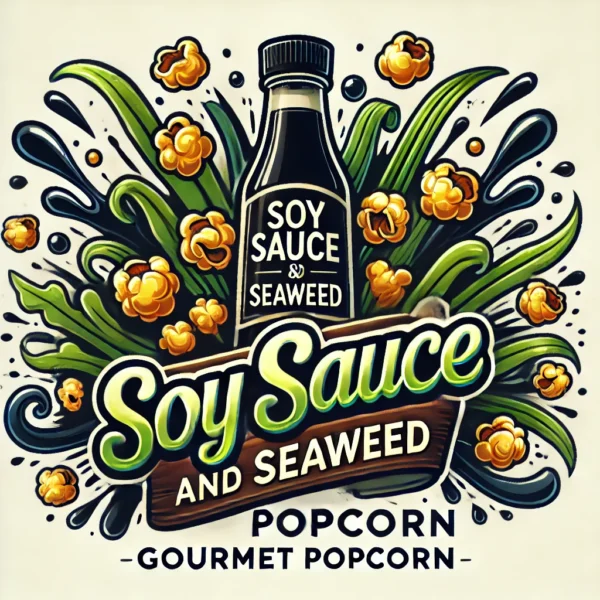 Soy Sauce and Seaweed Popcorn - That's Bussin'